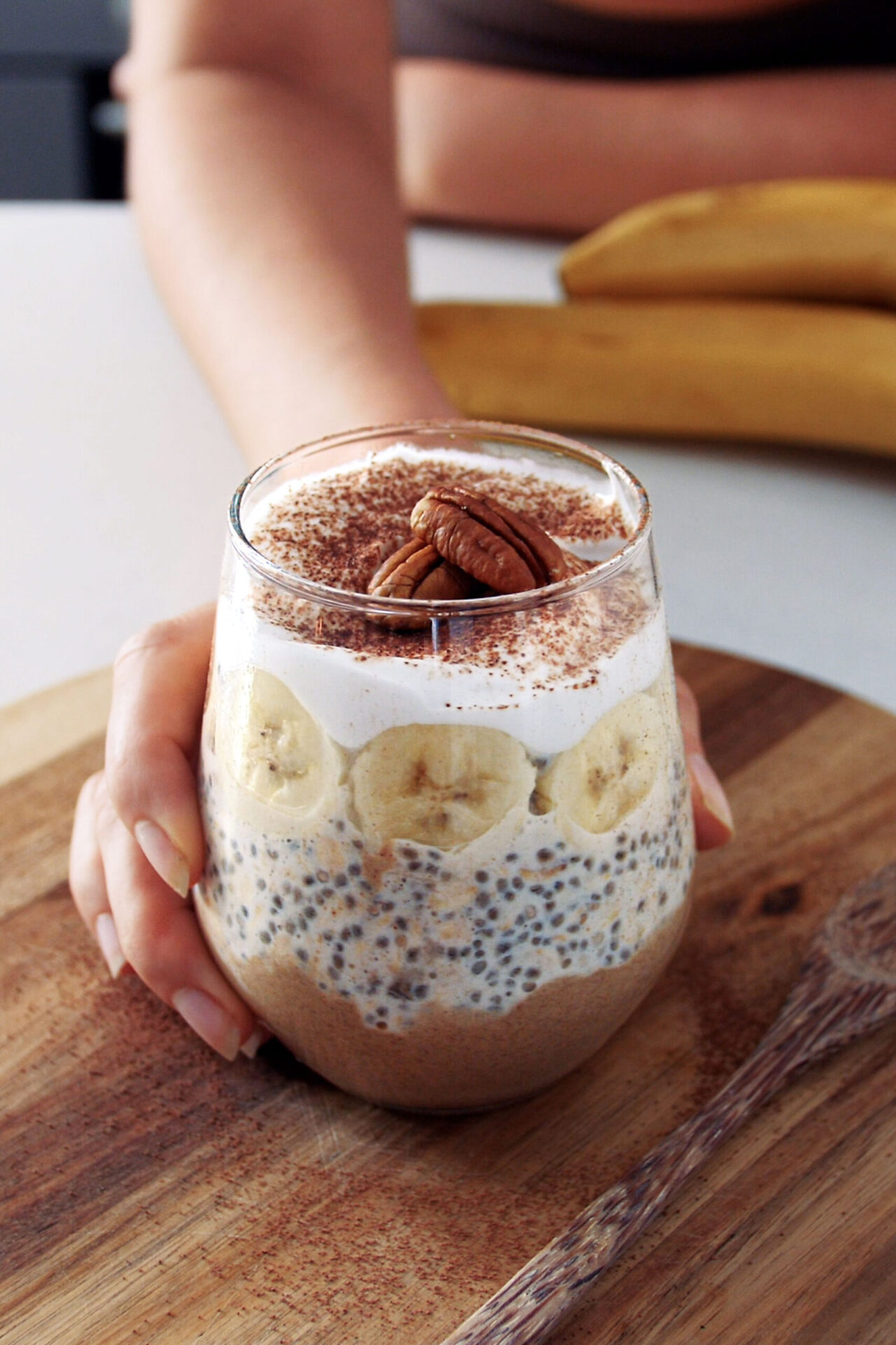 Banoffee Overnight Oats With Milky Date Caramel | plantbaes