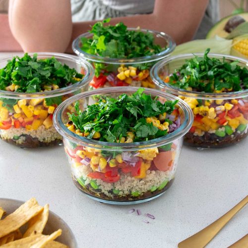 Viral 'Cowboy Caviar'-Inspired Salad (Meal Prep) | plantbaes