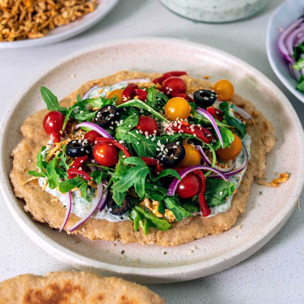 High-Protein Flatbread | plantbaes