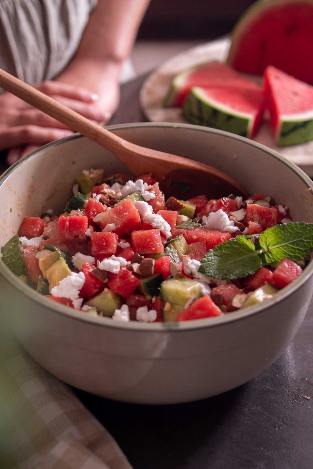 Kate Middleton Watermelon Salad | plantbaes