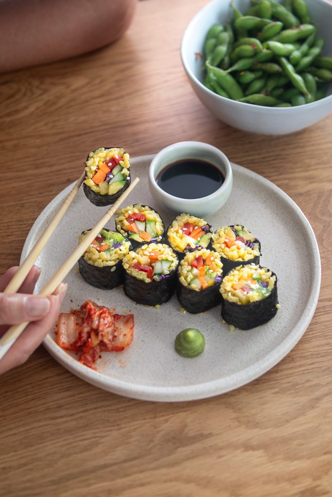 Plant-Based Sushi Rolls | plantbaes