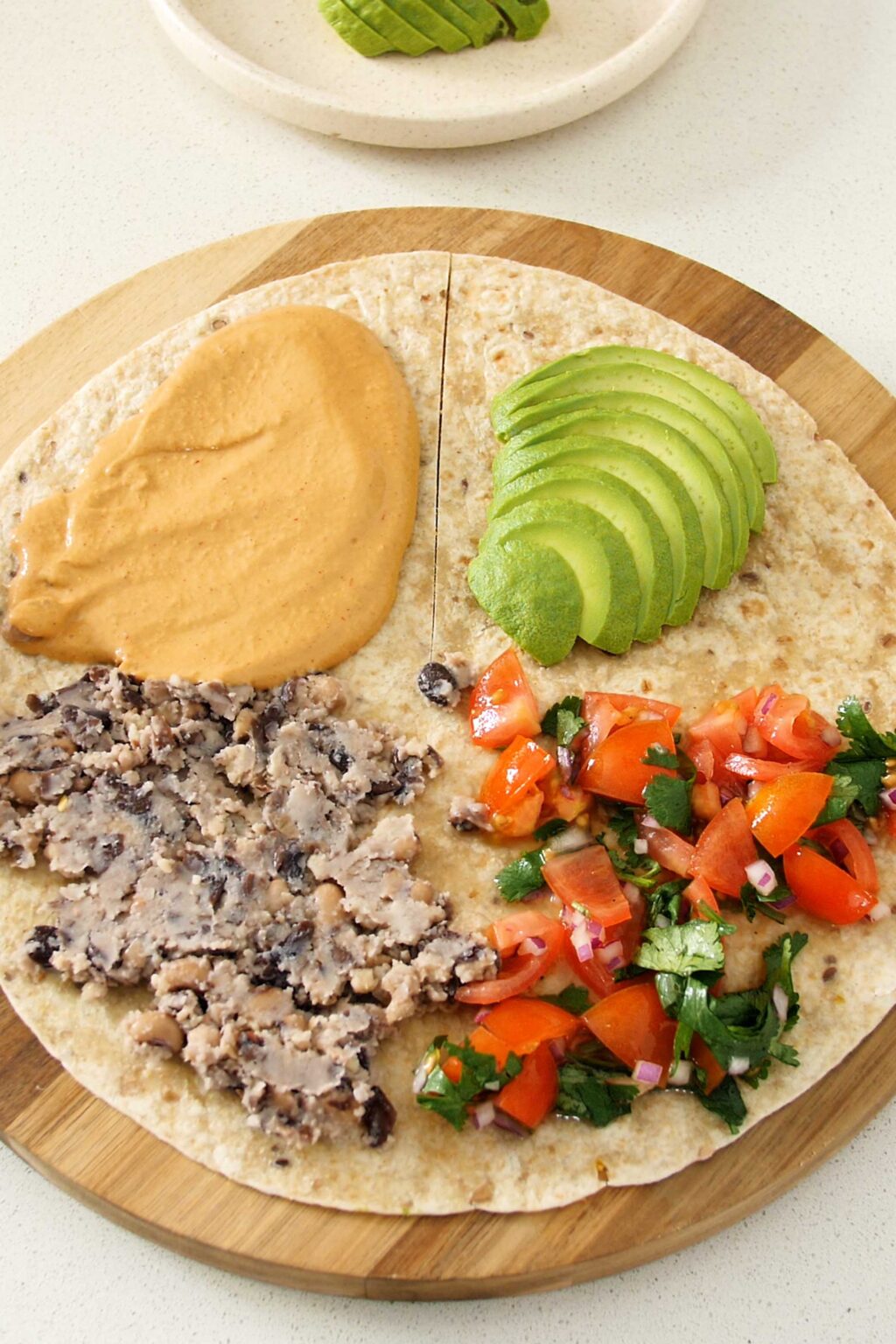 Avocado Tortilla Wraps | plantbaes