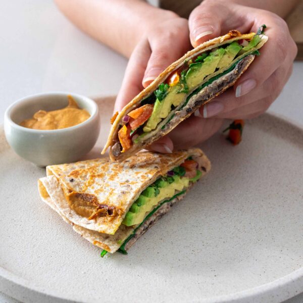 Avocado Tortilla Wraps | plantbaes