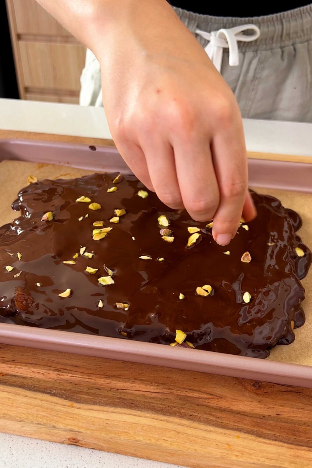 Date Bark with Peanut Butter & Dark Chocolate (Viral TikTok) | plantbaes