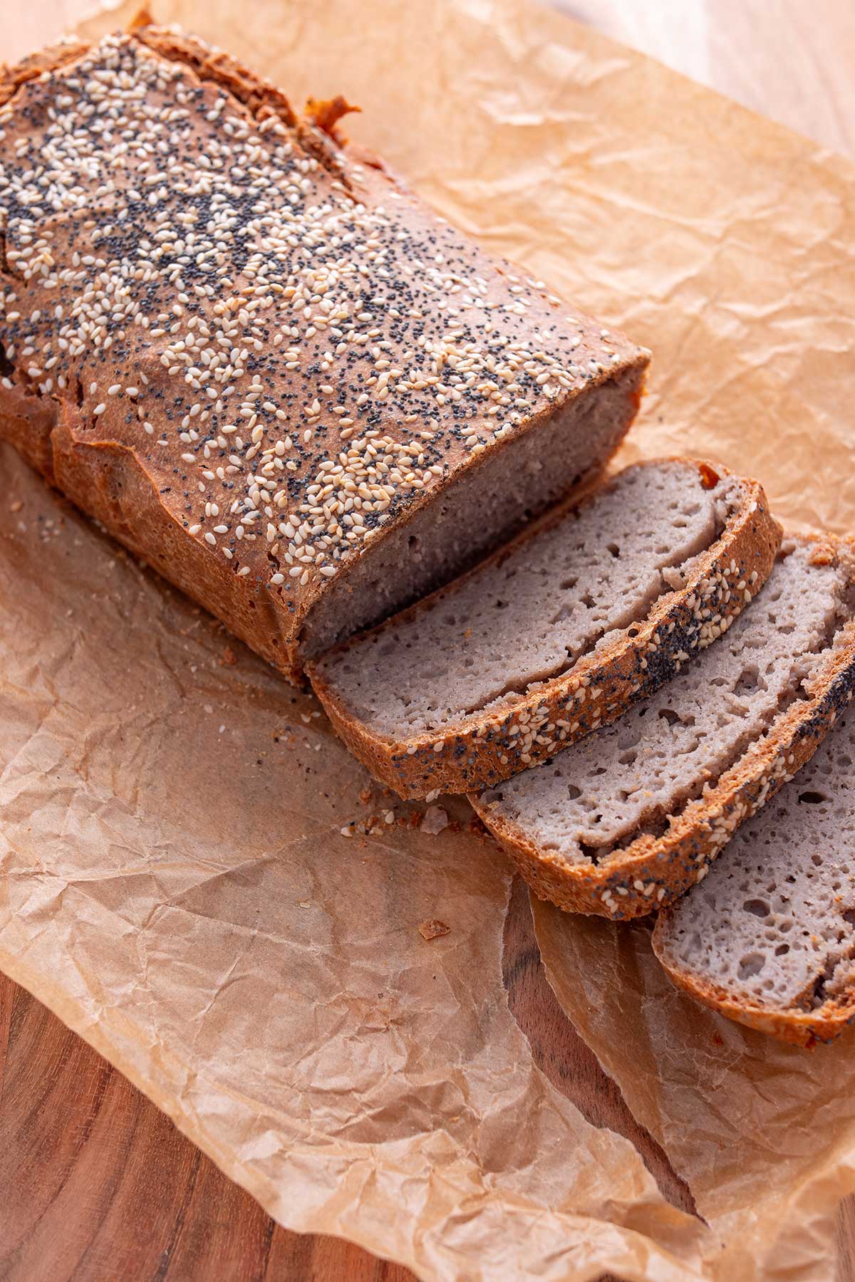 Buckwheat Bread (1 Ingredient, Gluten Free) | plantbaes