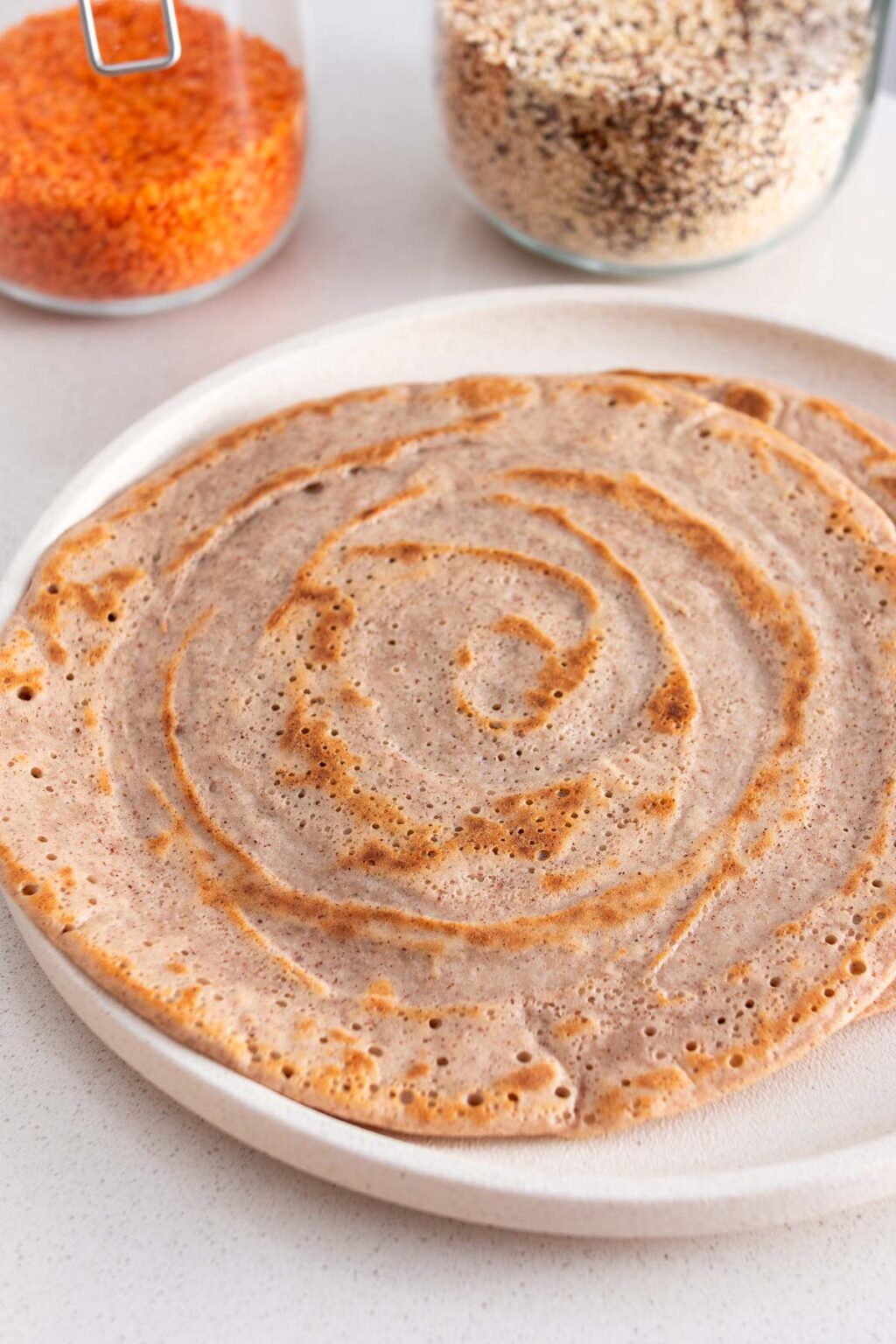 2-Ingredient Quinoa-Red Lentil Wraps | plantbaes