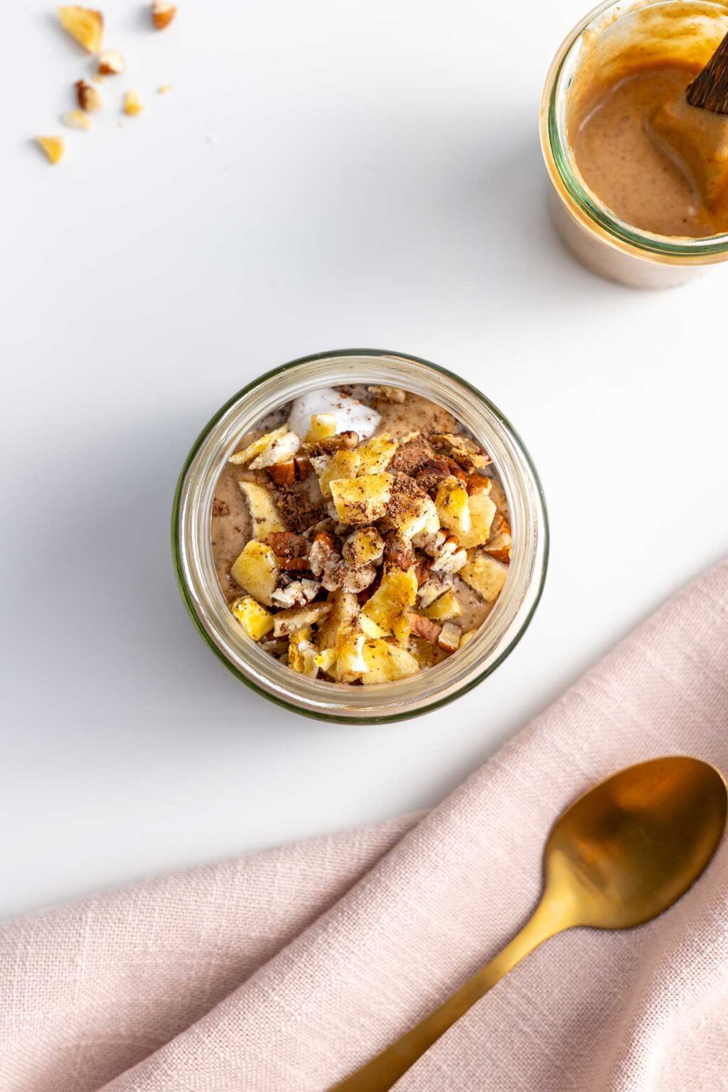 Banoffee Chia Pudding with Milky Date Caramel | plantbaes