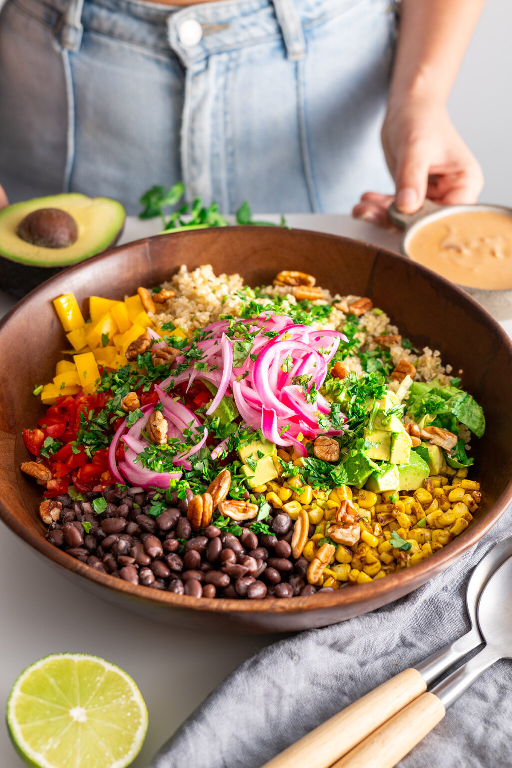 10 Protein-Packed Salad Recipes | plantbaes