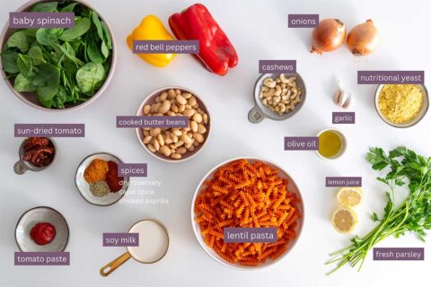 High-Protein Vegan 'Marry Me Pasta' (Meal-Prep) | plantbaes