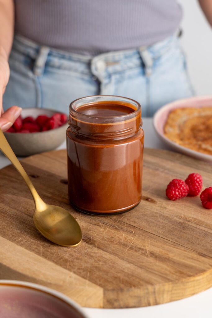 2-Ingredient Healthy Nutella (vegan, dairy-free) | plantbaes