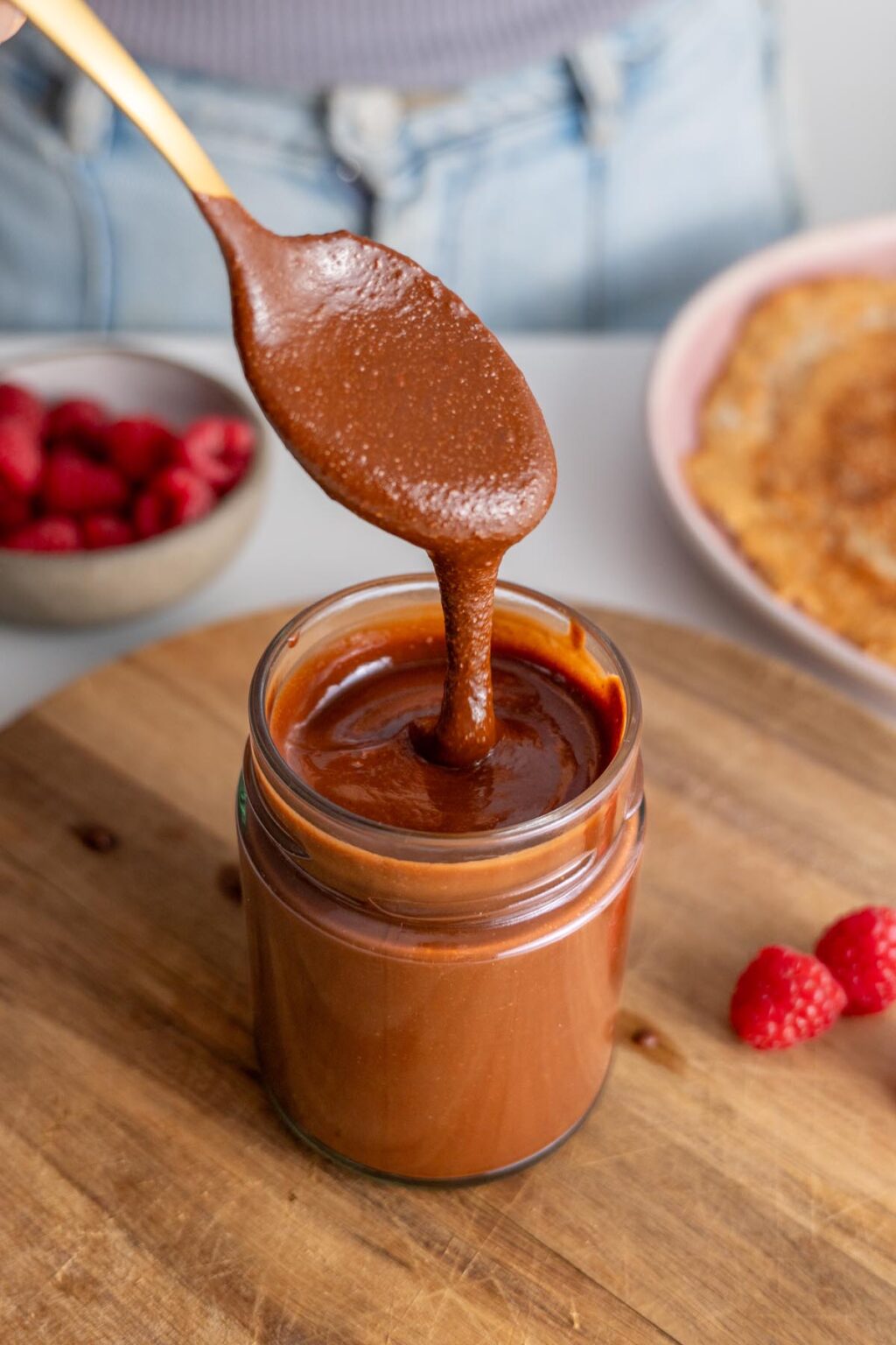 2-Ingredient Healthy Nutella (vegan, dairy-free) | plantbaes