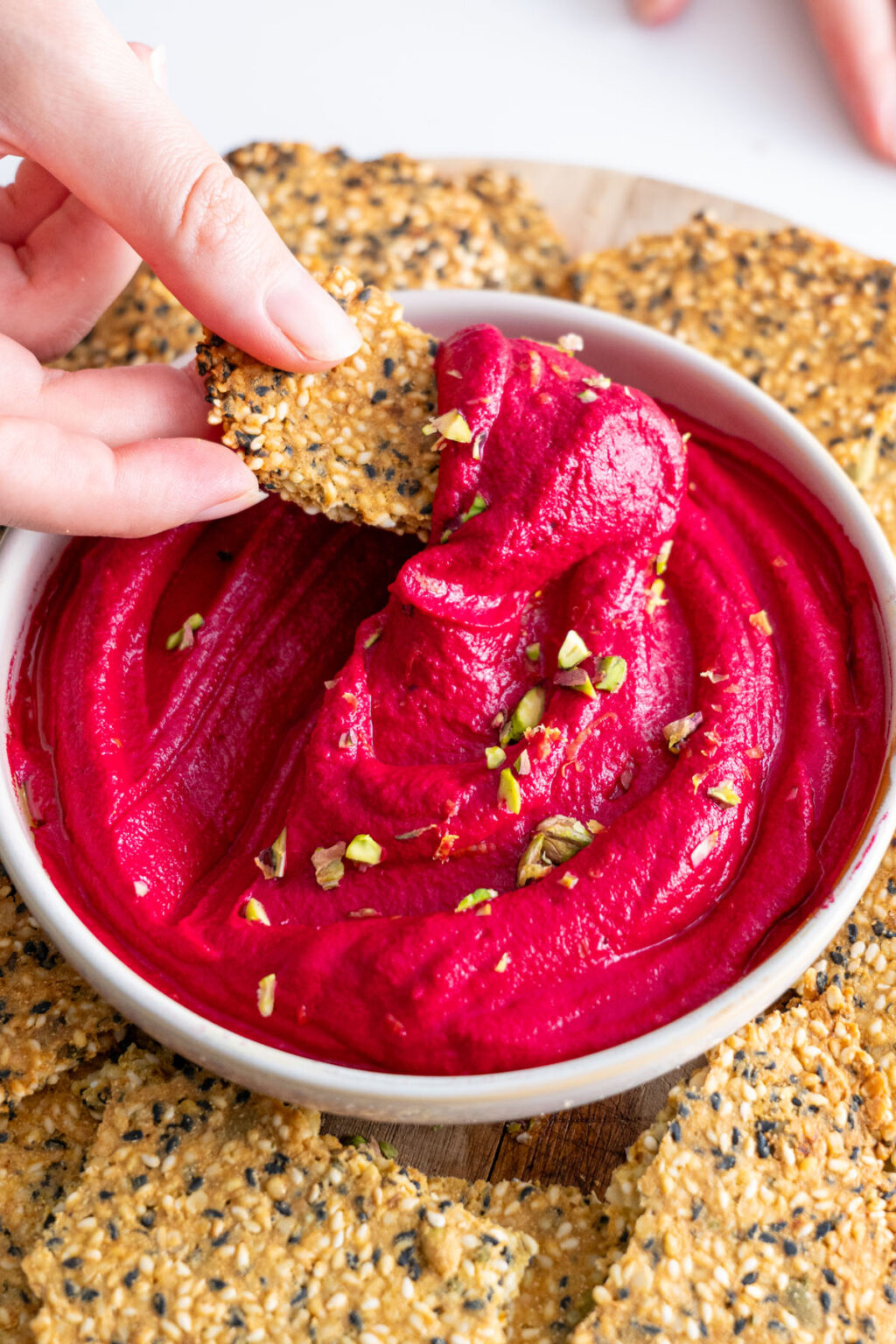 The Best Healthy Beet Hummus Recipe | plantbaes