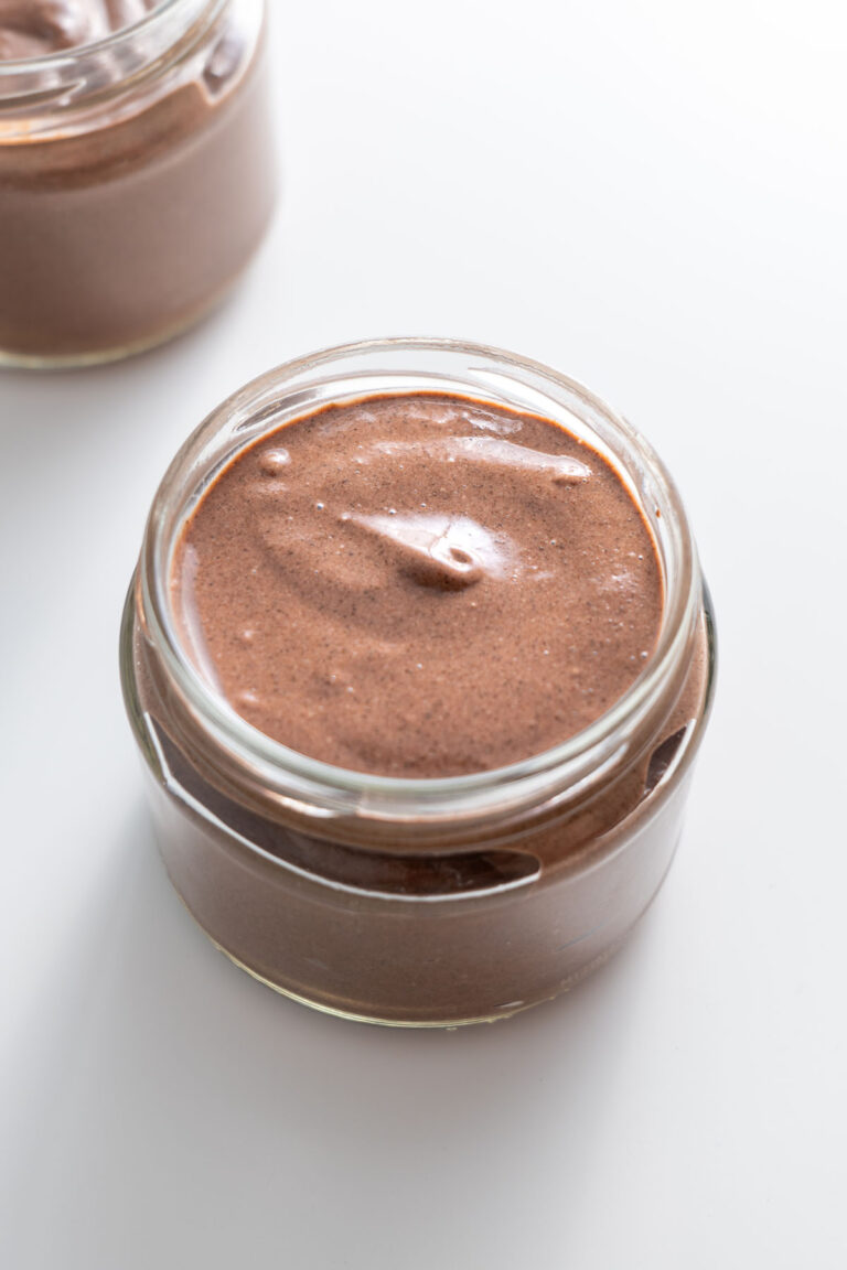 Cacao Blended Chia Pudding | plantbaes