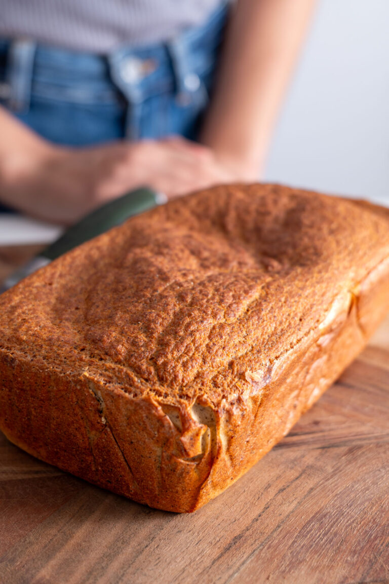 Red Lentil Quinoa Bread (Gluten-Free) | plantbaes