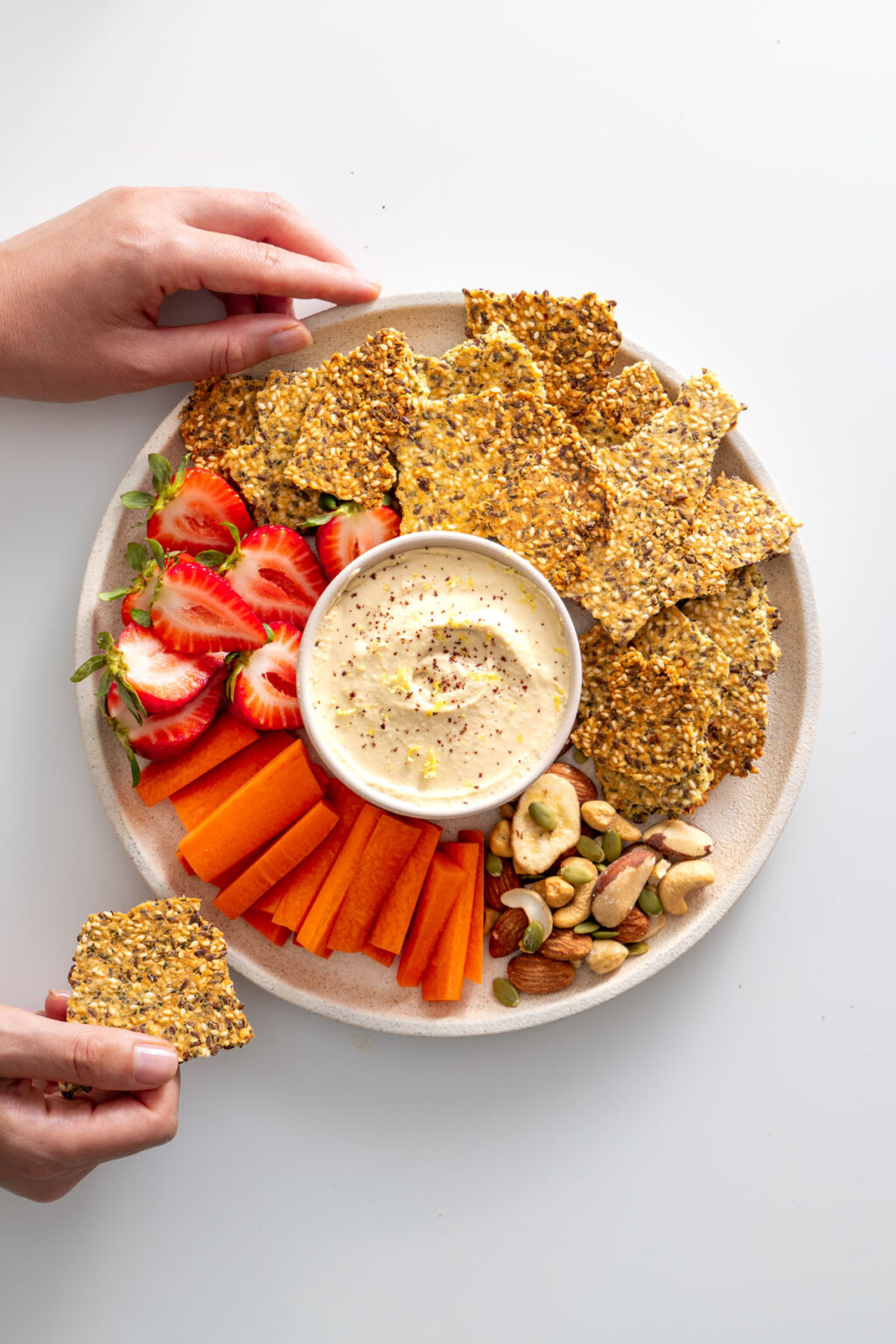 Healthy Seeded Crackers Recipe (Gluten-Free) | plantbaes