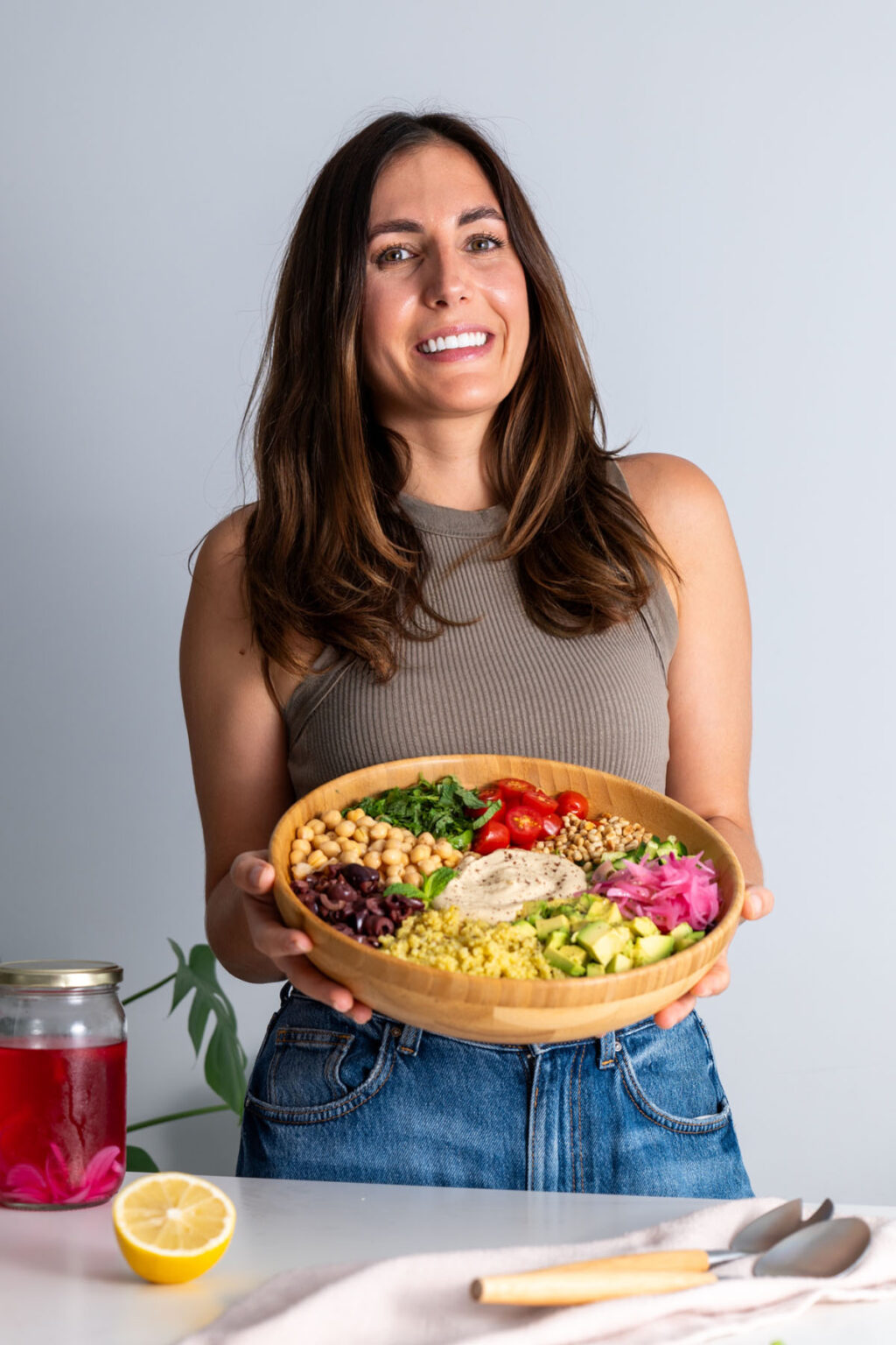 Mediterranean Shared Salad Plantbaes Mediterranean Shared Salad Plantbaes