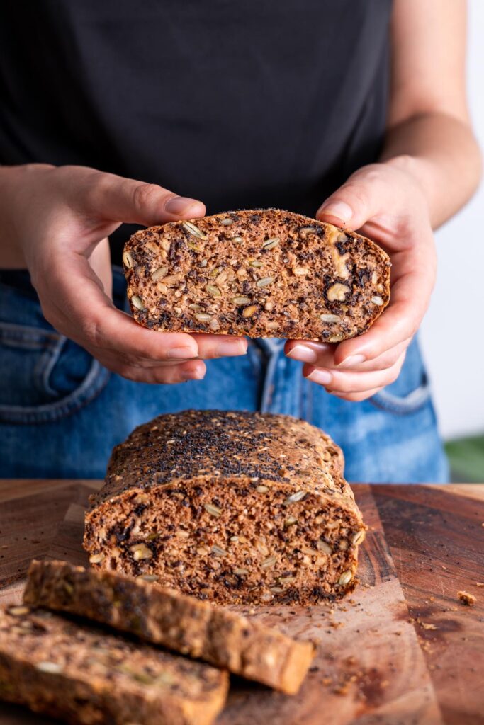 Gluten-Free Seeded Bread | plantbaes