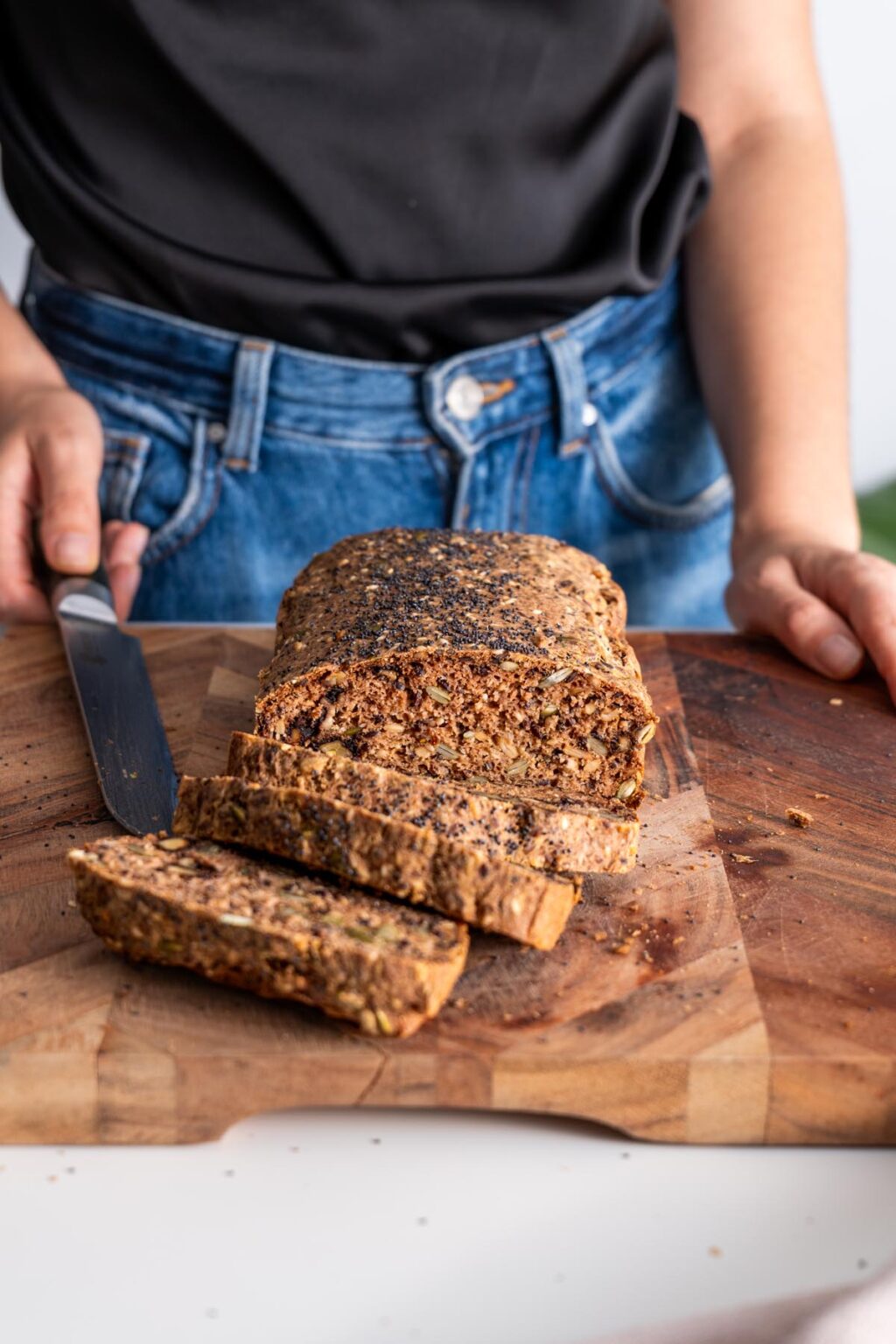 Gluten-Free Seeded Bread | plantbaes