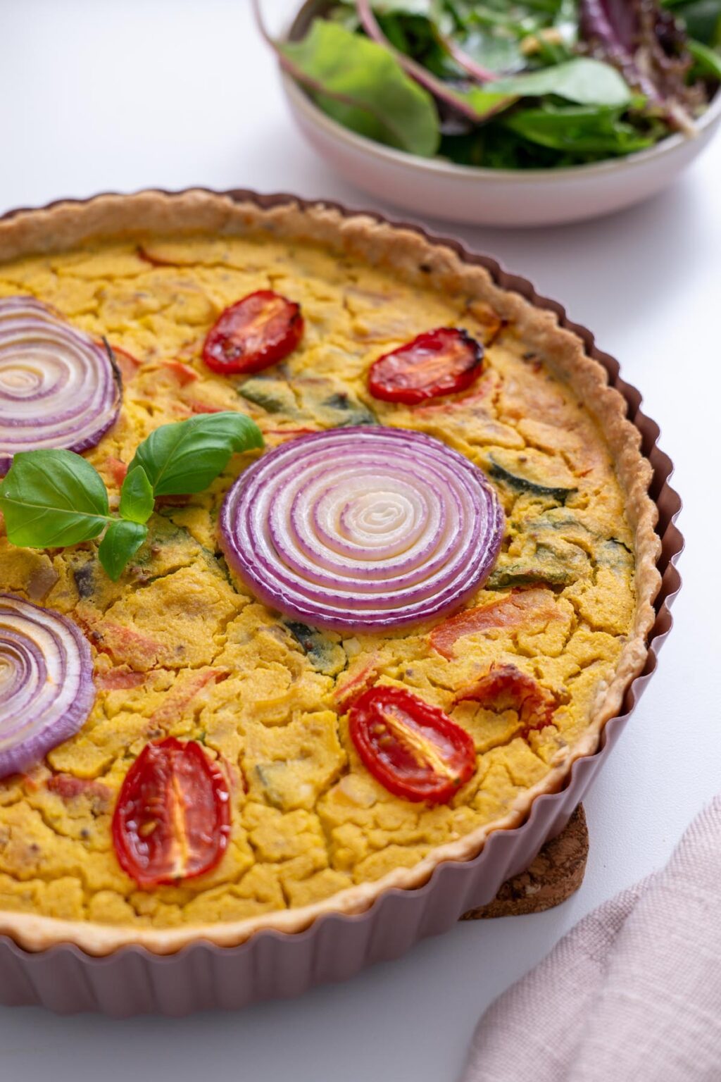 Olive Oil Shortcrust Pastry (Dairy-Free, for Quiche or Pie Crust ...