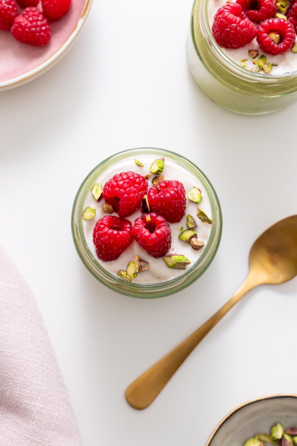 Matcha Blended Chia Pudding | plantbaes