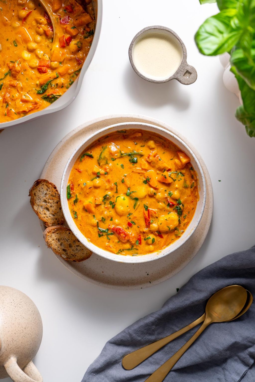 Marry Me Chickpea Soup (Dairy-Free) | plantbaes